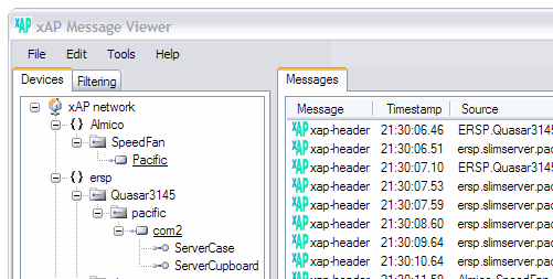 xAP Tutorial – Setting Up the Open Home Automation Protocol – Automated ...