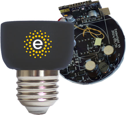 Wi-Fi & Bluetooth LE Powered emberlight Smart Light Adaptor – Automated ...